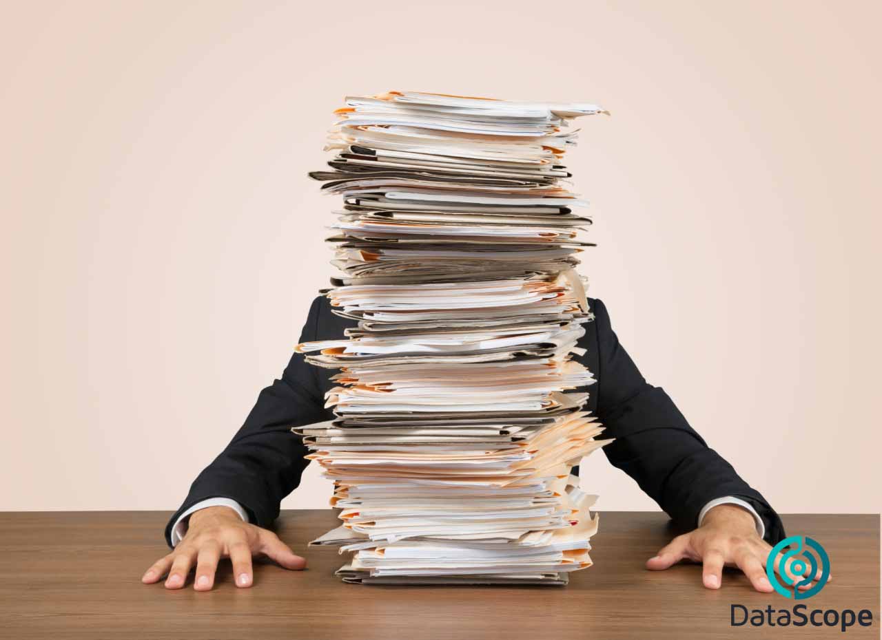 8 Disadvantages Of Paper Document Management System DataScope