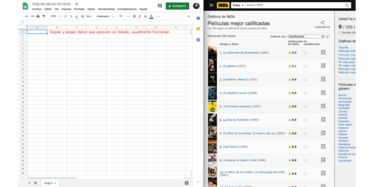 Guía completa de Google Sheets [septiembre 2020]