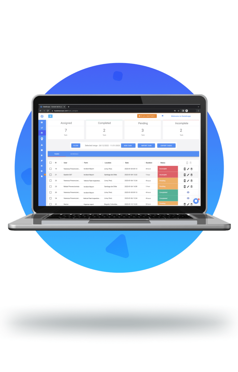 Perform quality controls digitally | DataScope Software