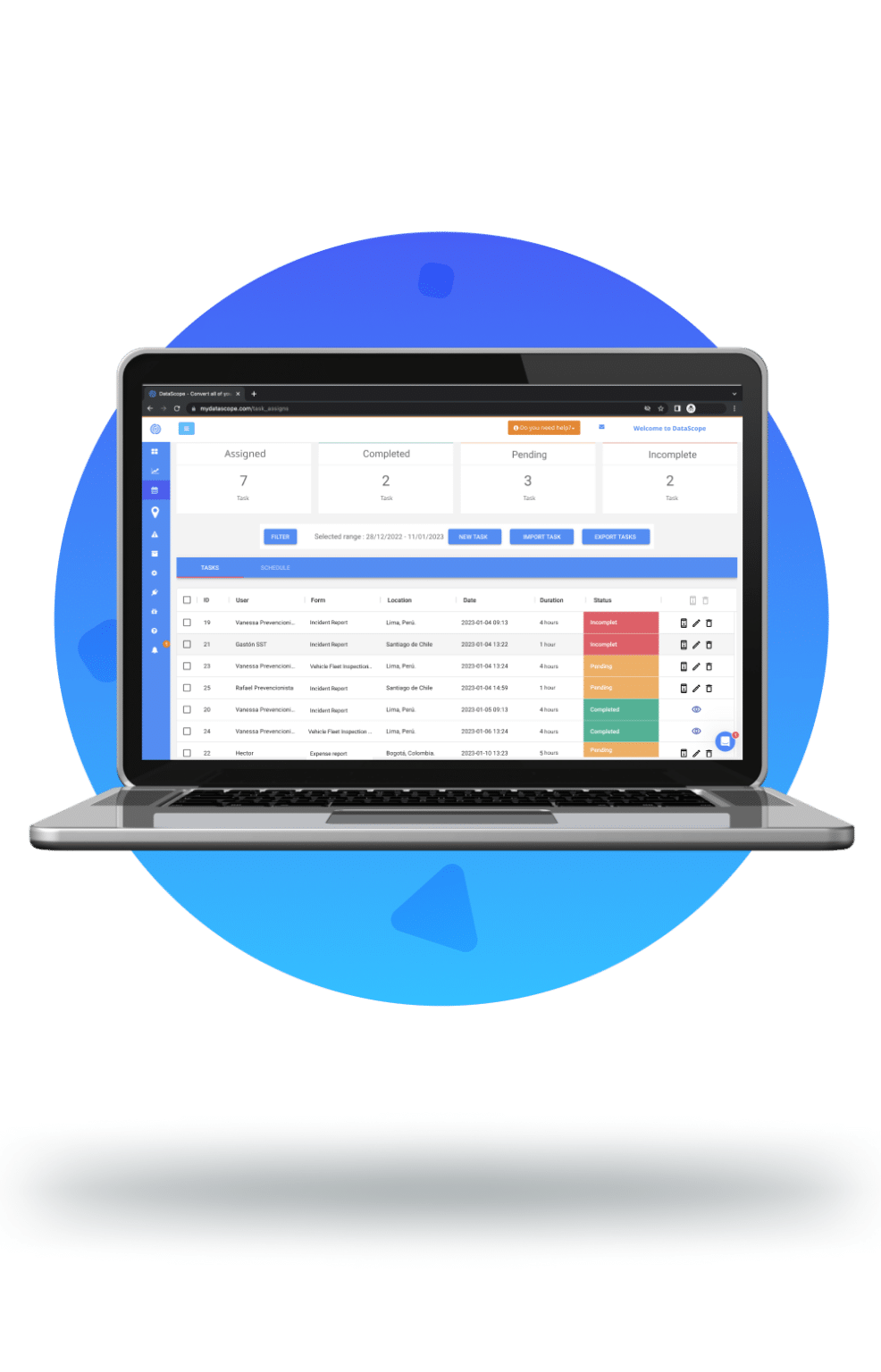 Digitize your Check-lists and Safety Reports | DataScope