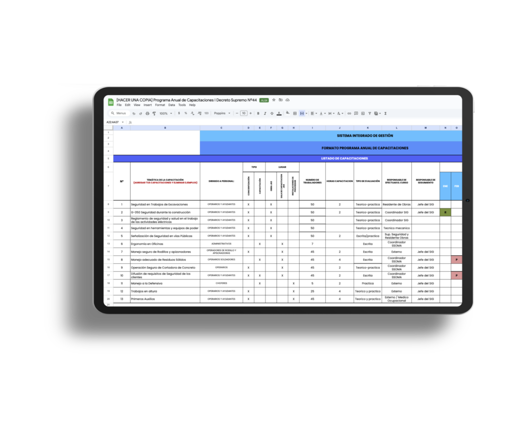 ATS - Plantilla de Análisis de Trabajo Seguro